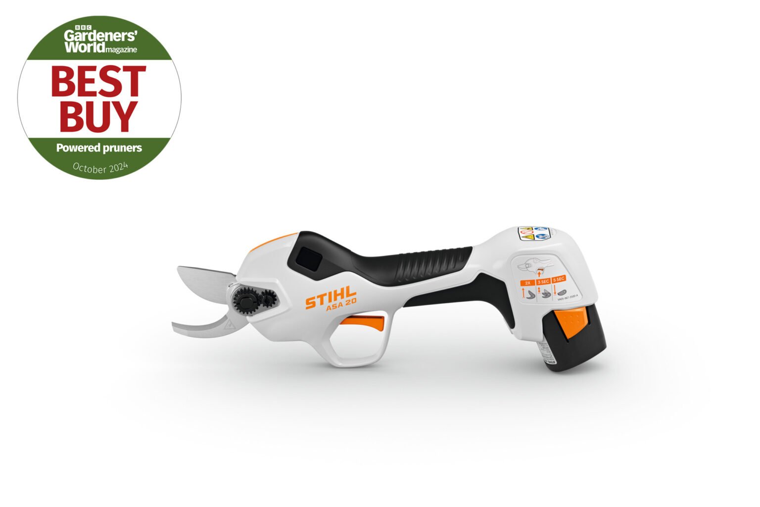 Stihl ASA 20 Cordless Secateurs – 25mm Cut | AS System