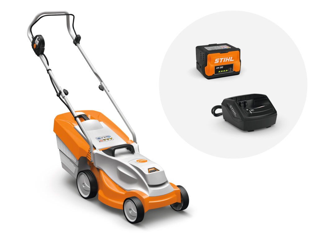 Stihl RMA 235 CORDLESS LAWN MOWER – AK SYSTEM | Suffolk Mowers